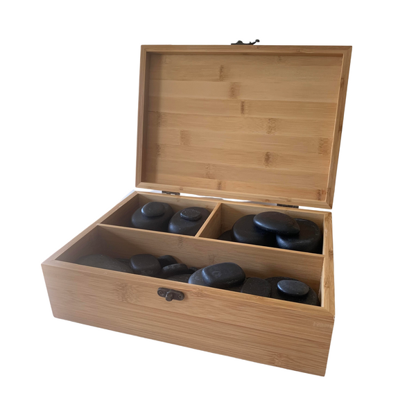 Hot Stone Massage Set 33 Piece Basalt Massage Mercantile