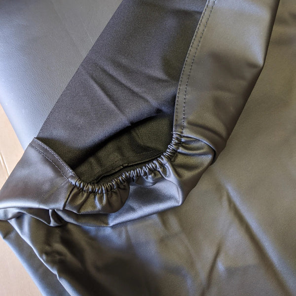 Vinyl Massage Table Cover Fitted Black Massage Mercantile 1797